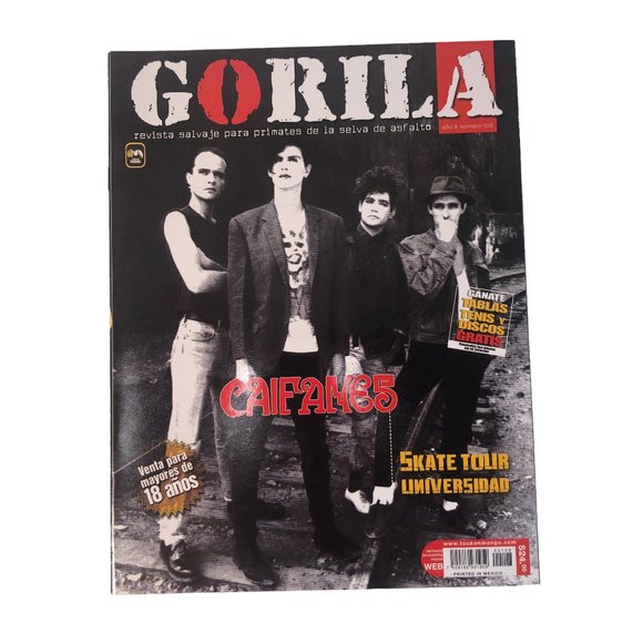 Accents | Gorila Magazine June 211 Mexican Spanish Rock Caifanes ...
